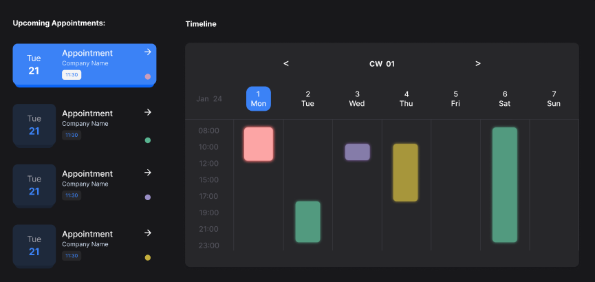 Core Elements - MeetMate